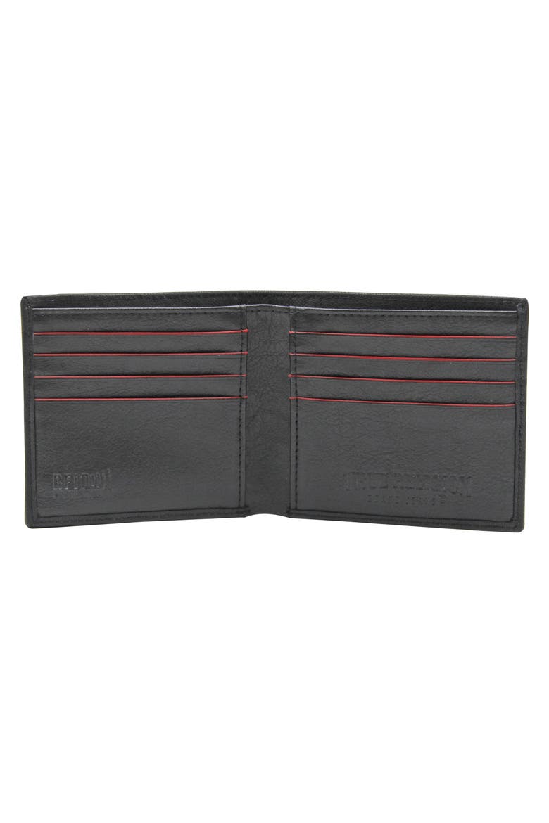Norris Red Enamel Horseshoe Bifold Wallet (Men) | Nordstromrack
