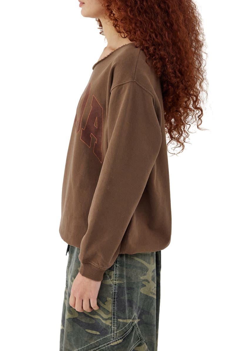 BDG Urban Outfitters LIsboa Off the Shoulder Sweatshirt | Nordstromrack