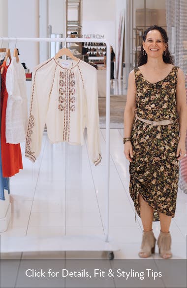 Isabel Marant Étoile Lynne Embroidered Top | Nordstrom