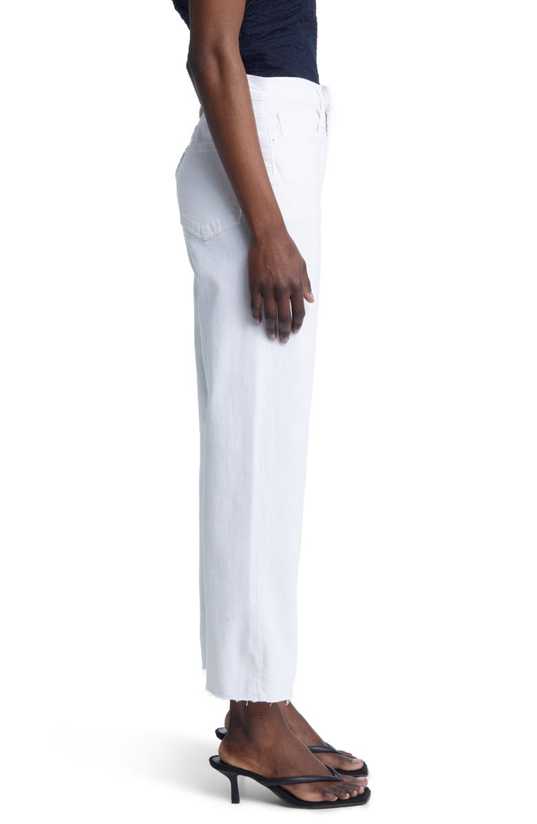 FRAME Le Jane Raw Hem Crop Straight Leg Jeans | Nordstromrack