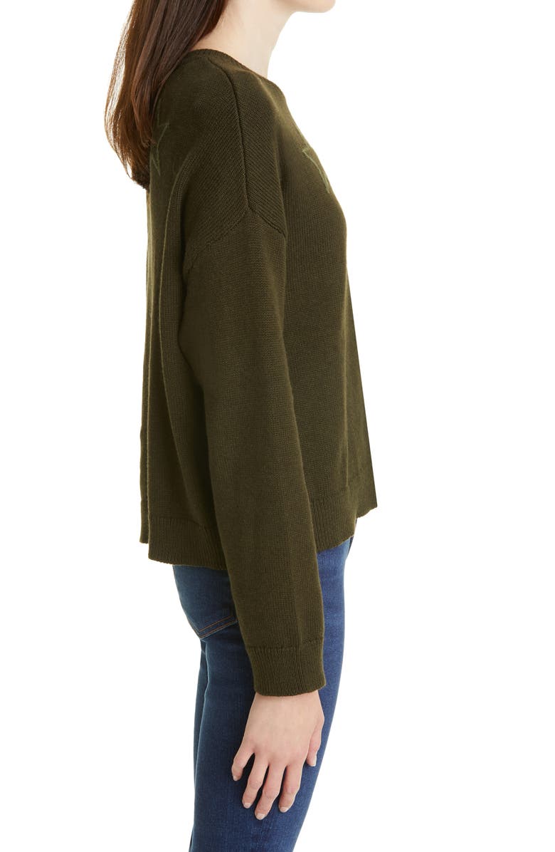 Rails Perci Outline Stars Cotton & Cashemere Sweater | Nordstromrack