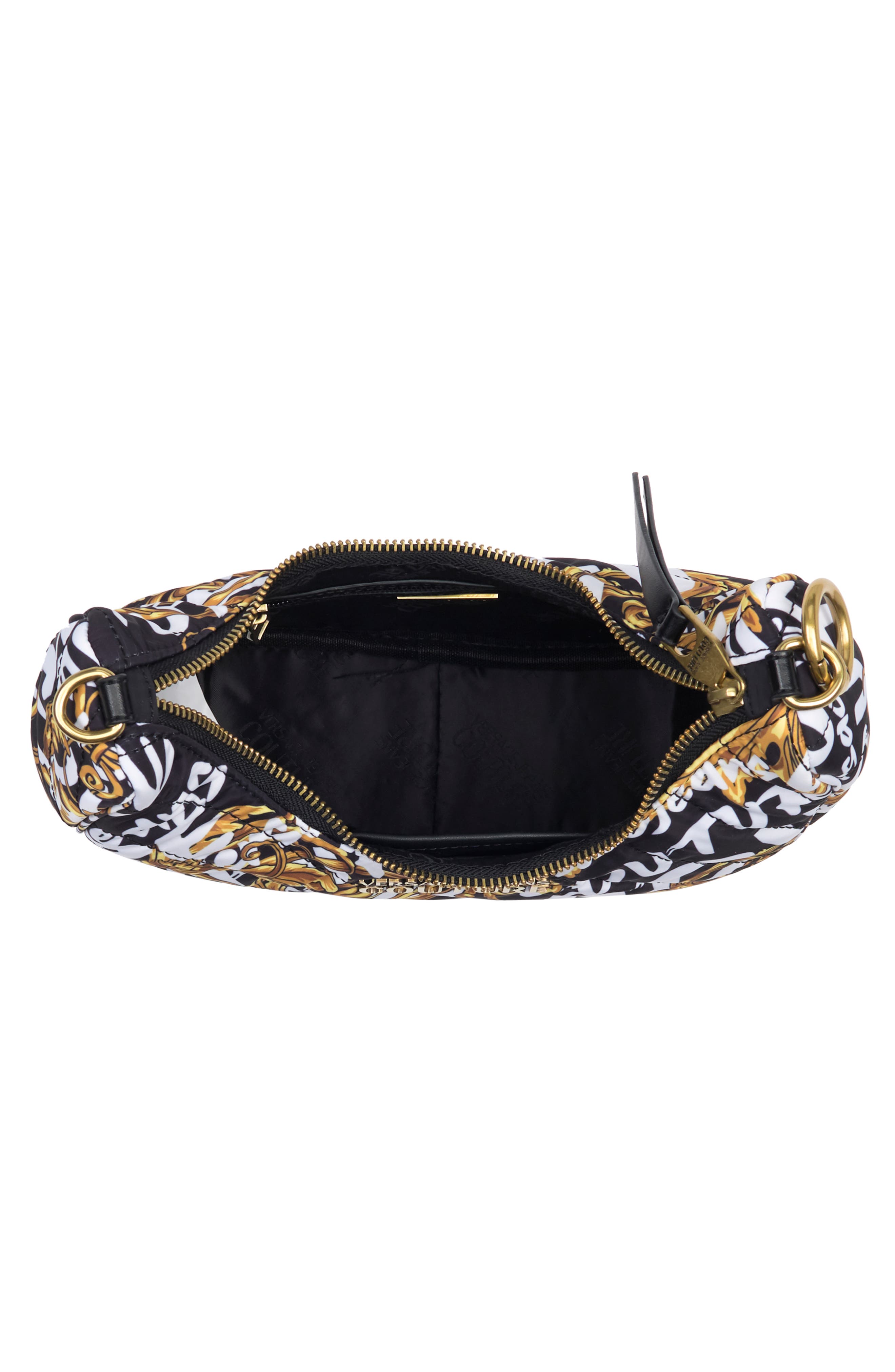 Versace Jeans Logo Print Quilted Shoulder Bag | Nordstromrack