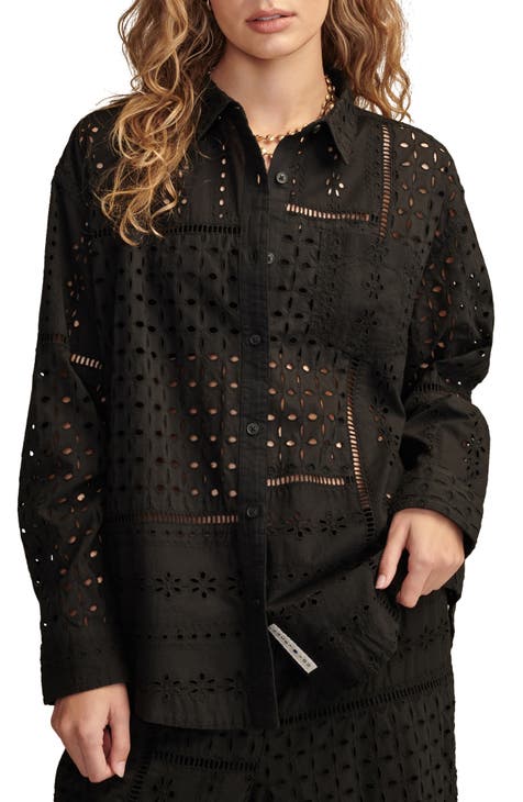 Women's Eyelet Blouses | Nordstrom