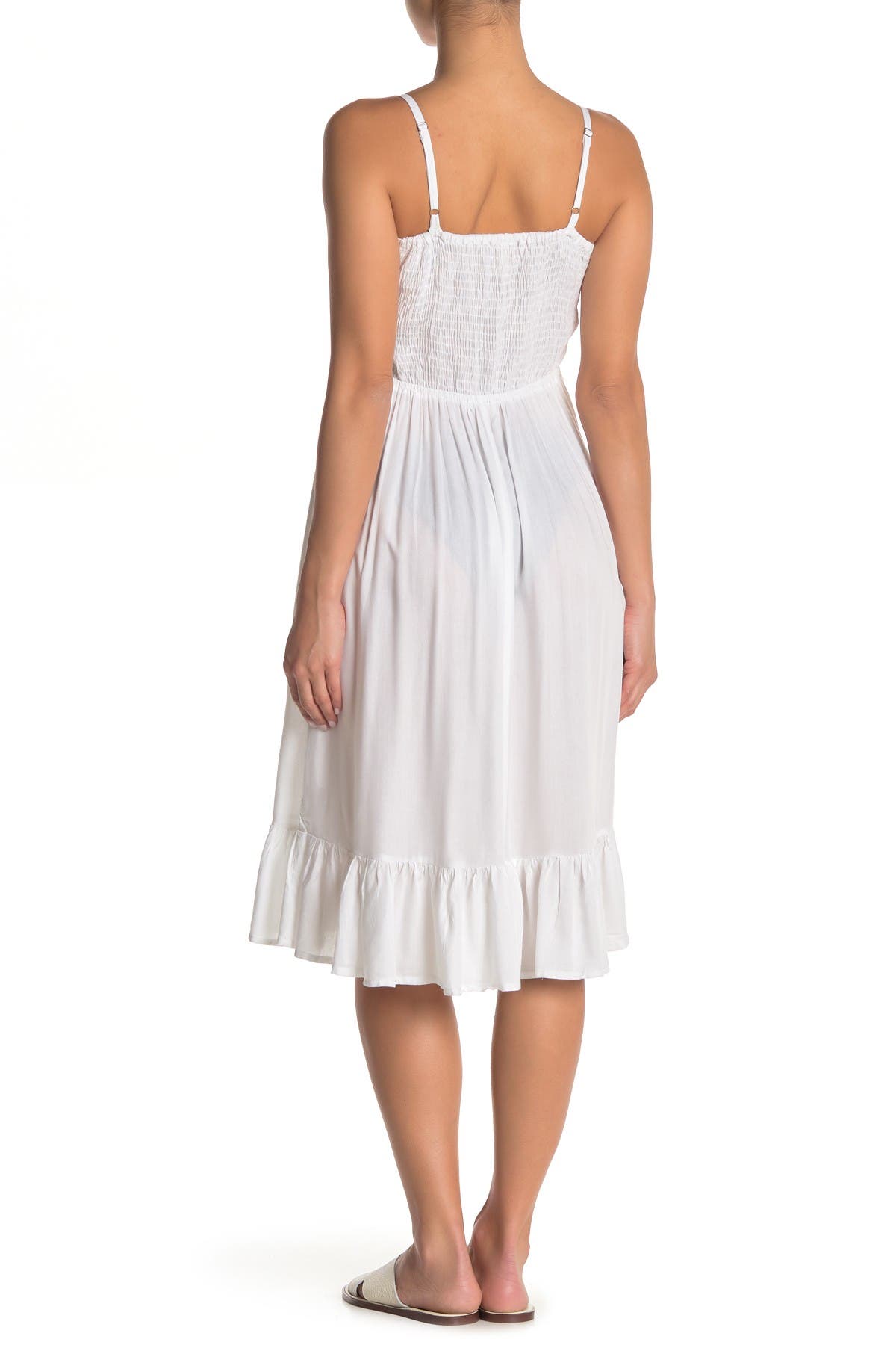 BOHO ME Crochet Lace Cover-Up Midi Dress | Nordstromrack