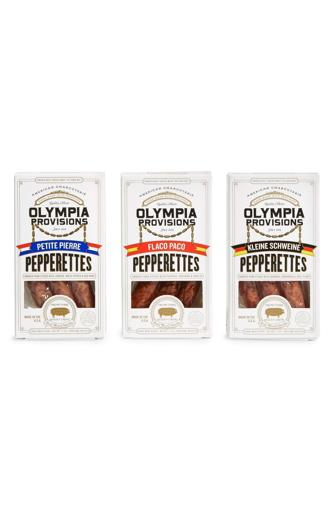 Olympia Provisions 'Pepperettes' Smoked Pepperoni Stick Gift Box ...
