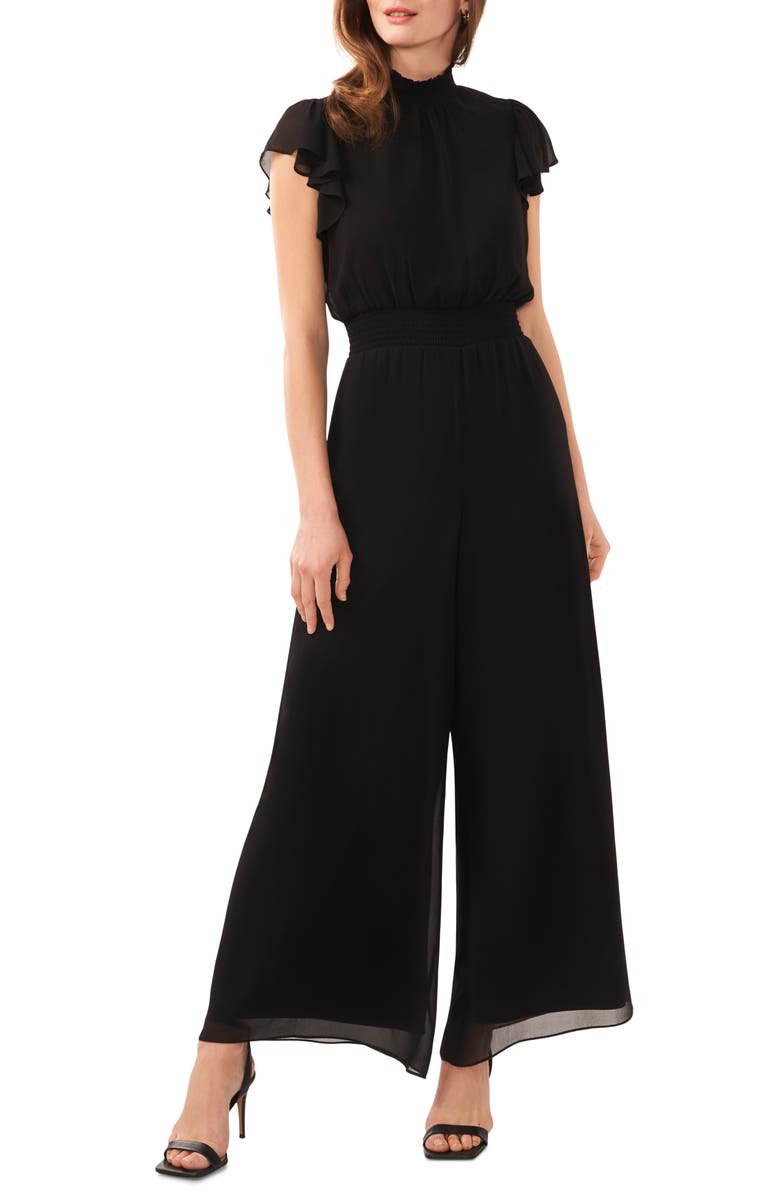 Halogen® Flutter Sleeve Wide Leg Jumpsuit | Nordstromrack