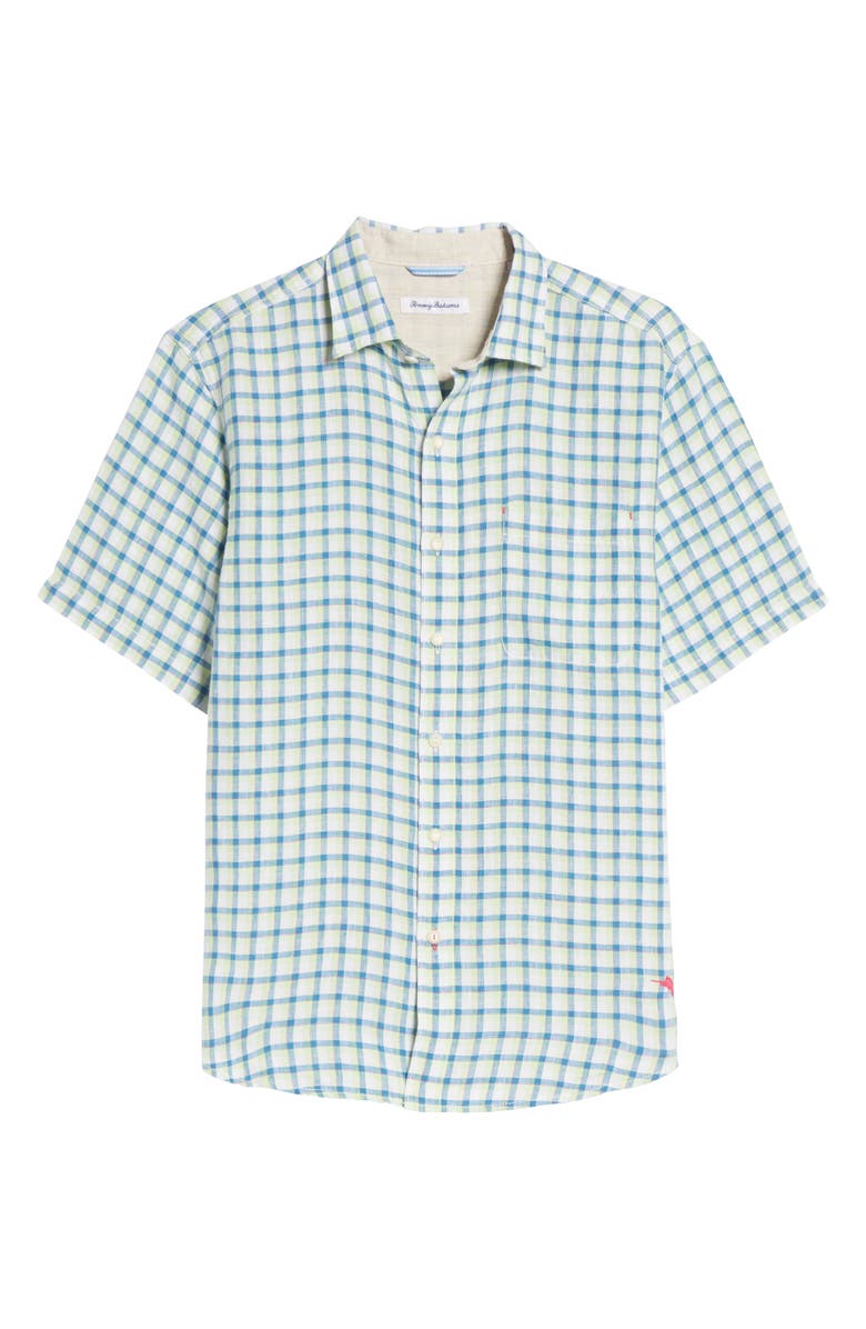 Tommy Bahama St. Croix Check Short Sleeve Button-Up Shirt | Nordstrom