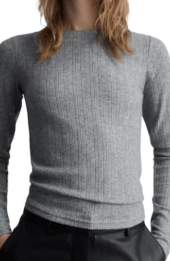 MANGO Pointelle Top | Nordstrom