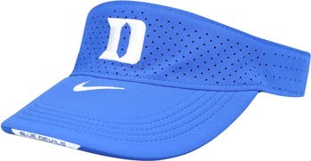 Nike Men's Nike Royal Duke Blue Devils 2021 Sideline Performance Visor ...