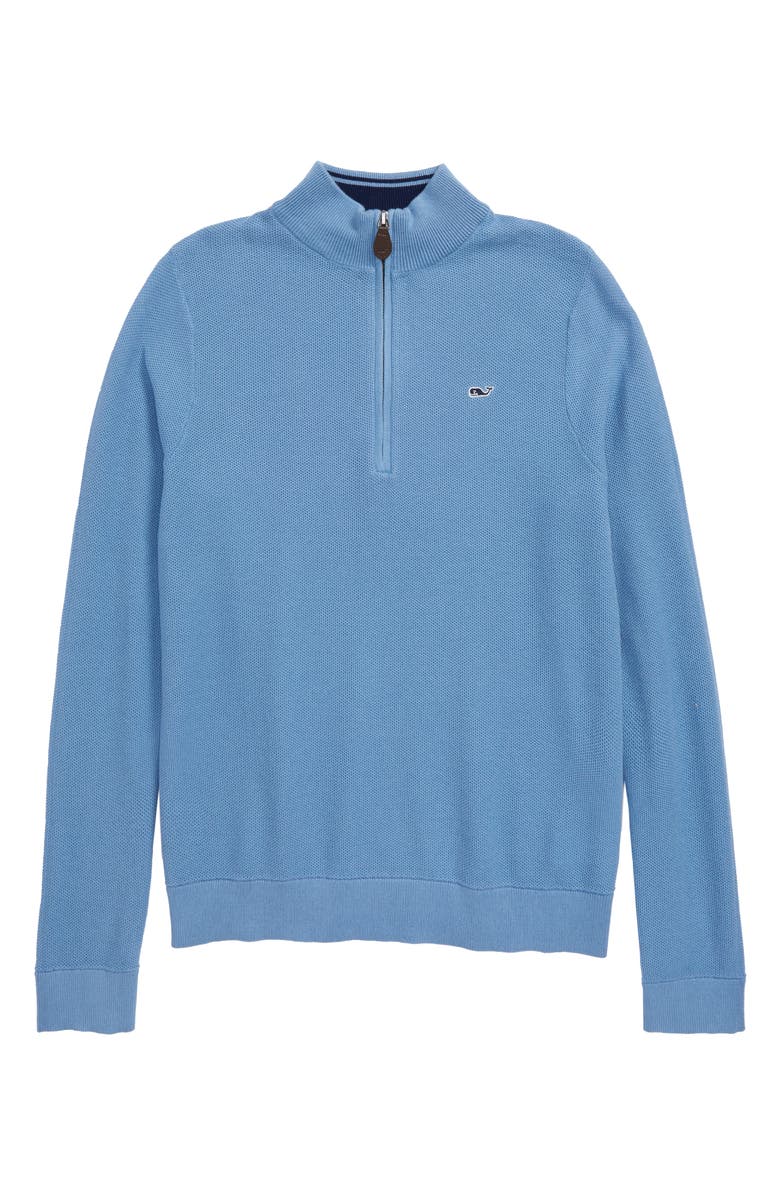 vineyard vines Classic Mock Neck Half Zip Sweater | Nordstromrack
