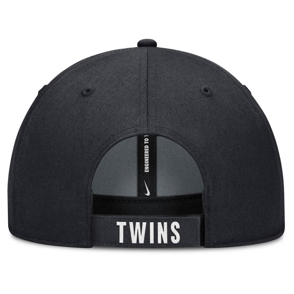 Nike Men's Nike White/Navy Minnesota Twins Club Performance Adjustable ...