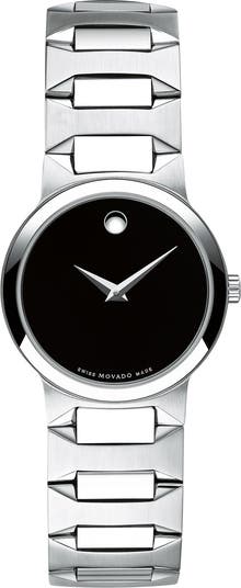 Movado Tempo Swiss Quartz Bracelet Watch, 26mm | Nordstromrack
