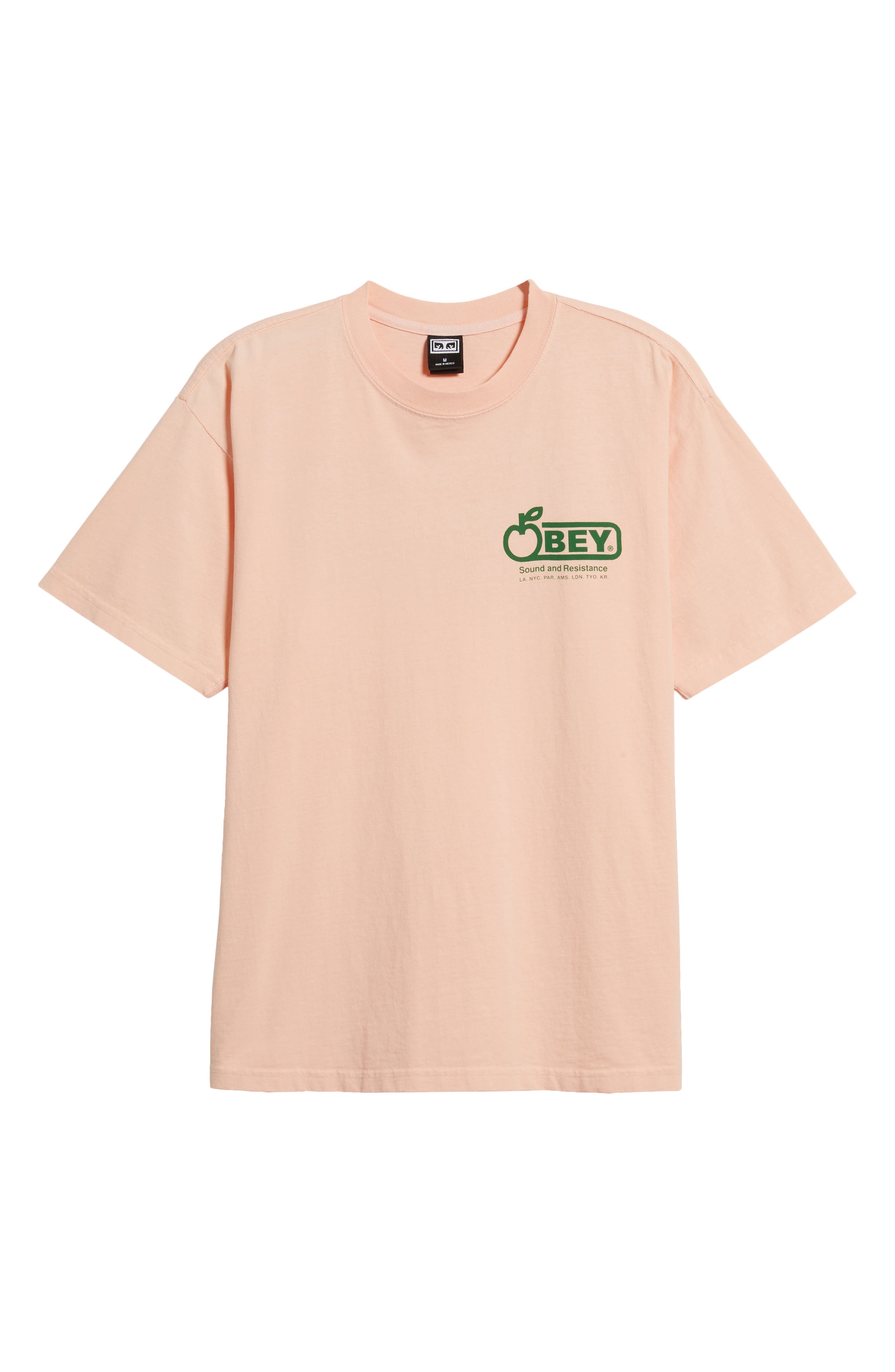 Obey Sound and Resistance Cotton Graphic T-Shirt | Nordstromrack