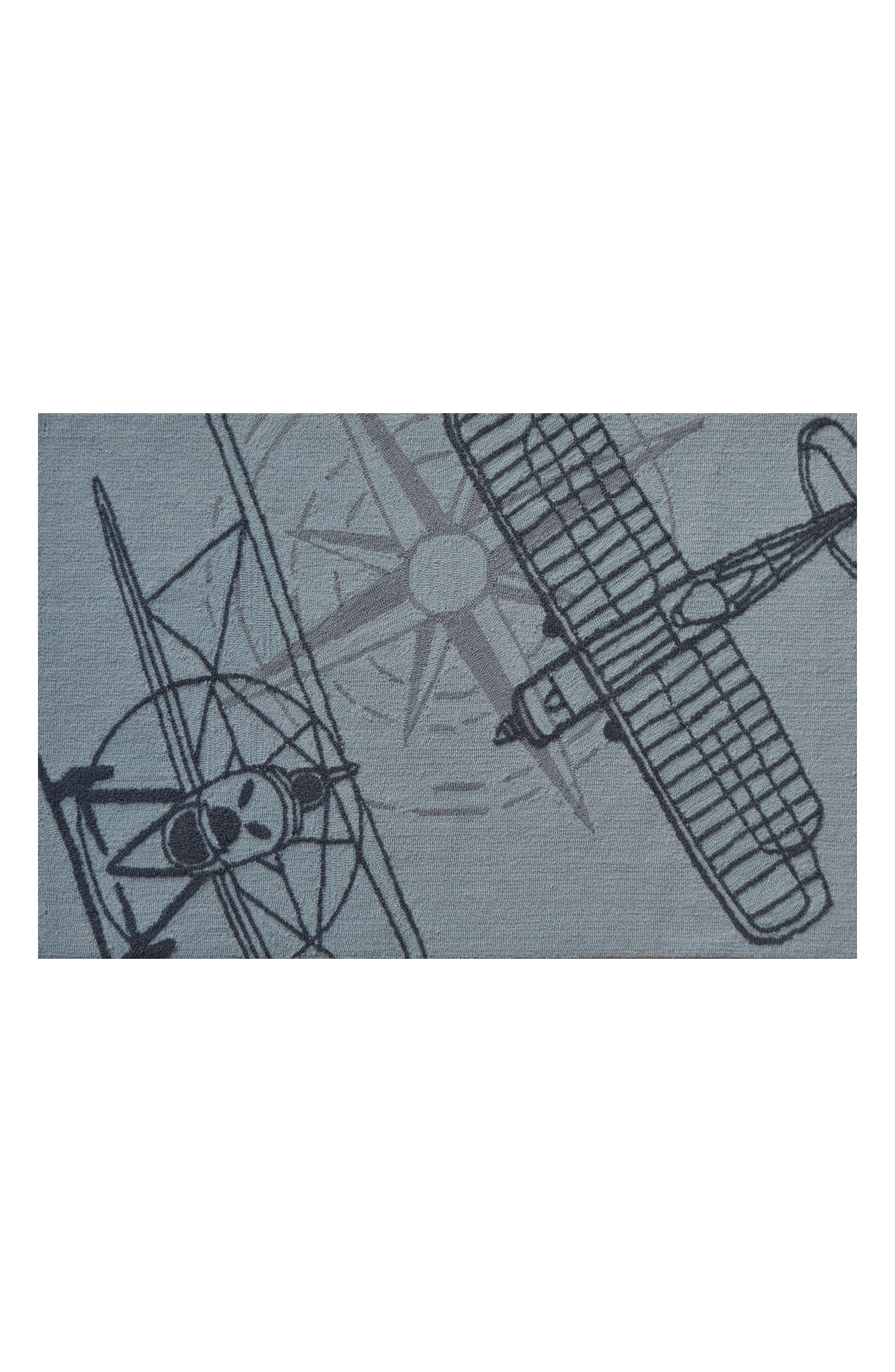 R16 HOME Plane Outline Indoor/Outdoor Doormat | Nordstromrack