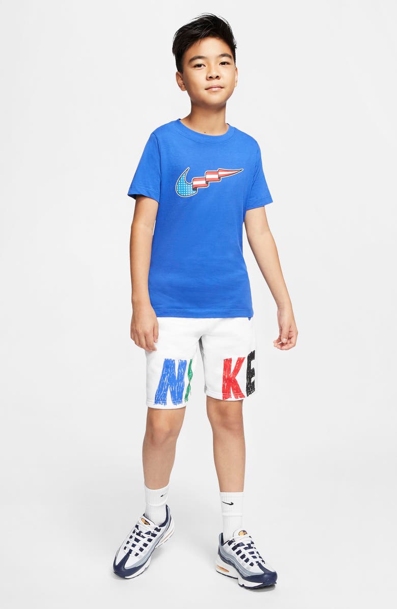 Nike Sportswear Kids' Club Marker Mash Fleece Shorts | Nordstrom