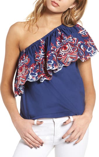 Parker Reba One-Shoulder Top | Nordstrom