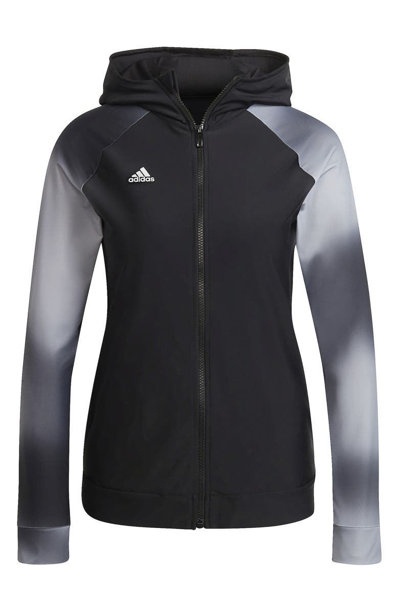 adidas Long Sleeve Zip-up Swim Cover-Up | Nordstromrack