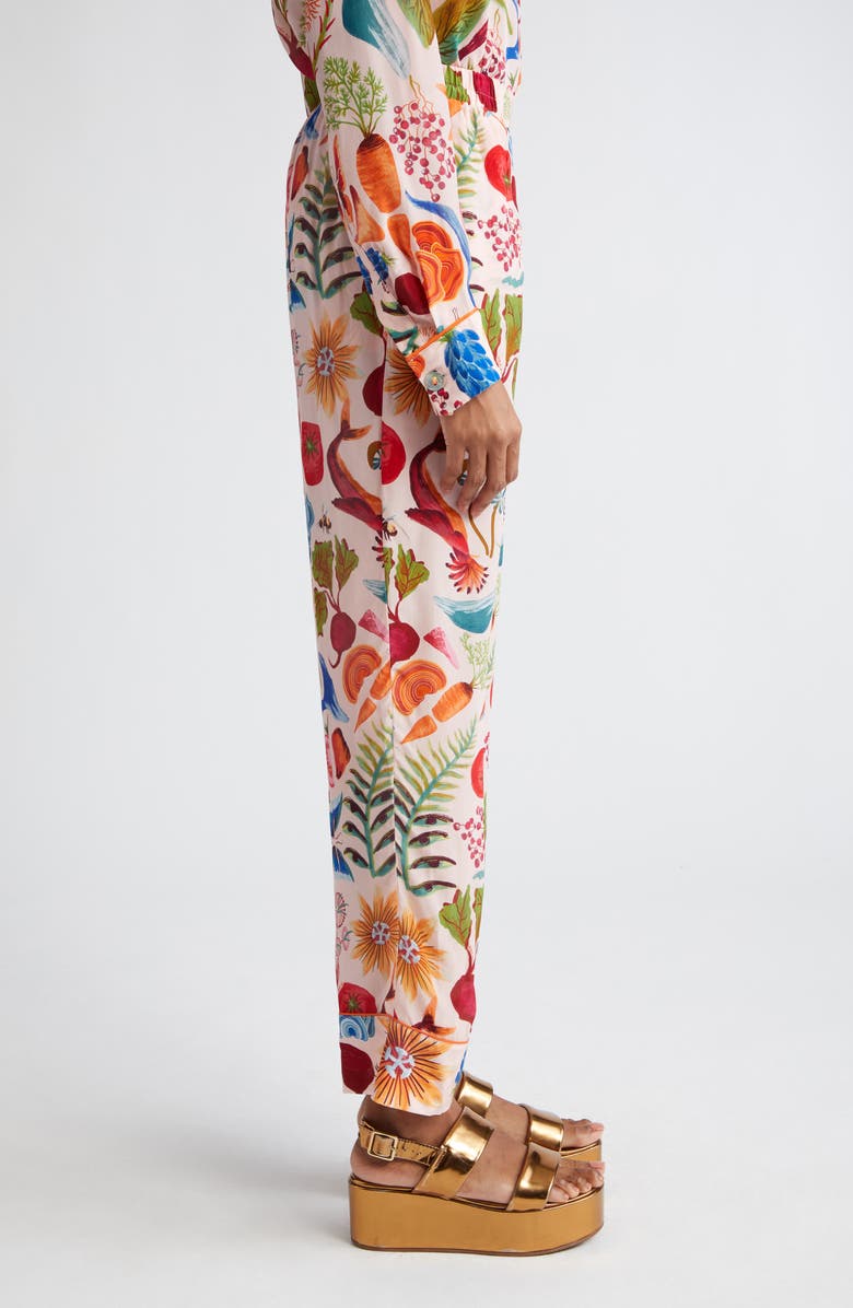 FARM Rio Bright Farm Print Pull-On Pants | Nordstromrack