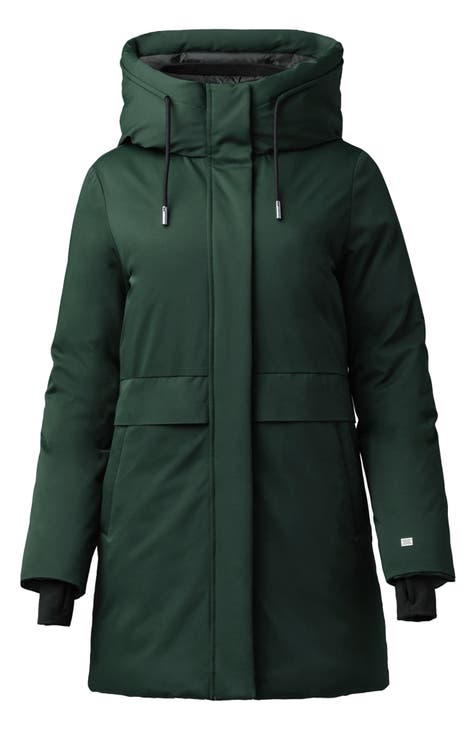 Down rain jacket store