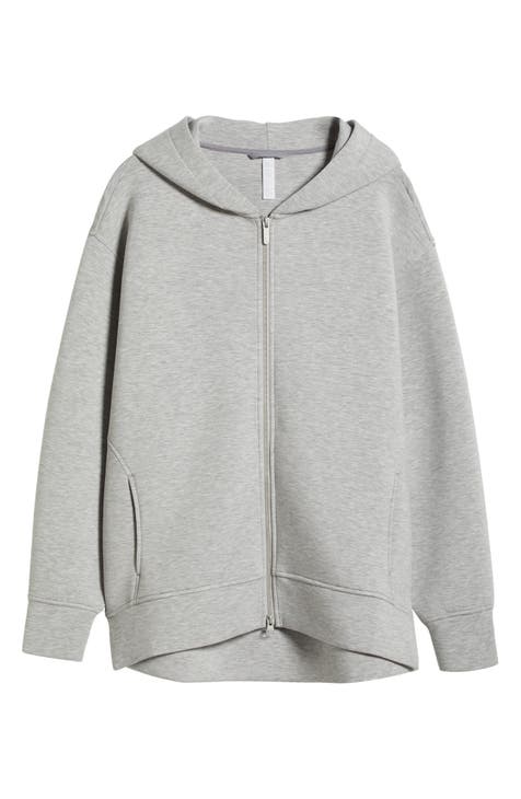 Women's Grey Zip-Up Hoodies | Nordstrom