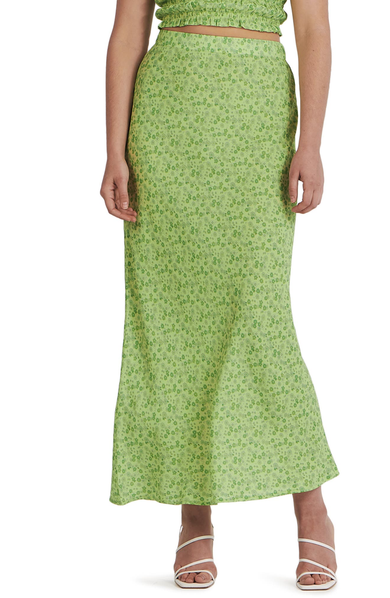 Charlie Holiday Stella Floral Maxi Skirt | Nordstromrack