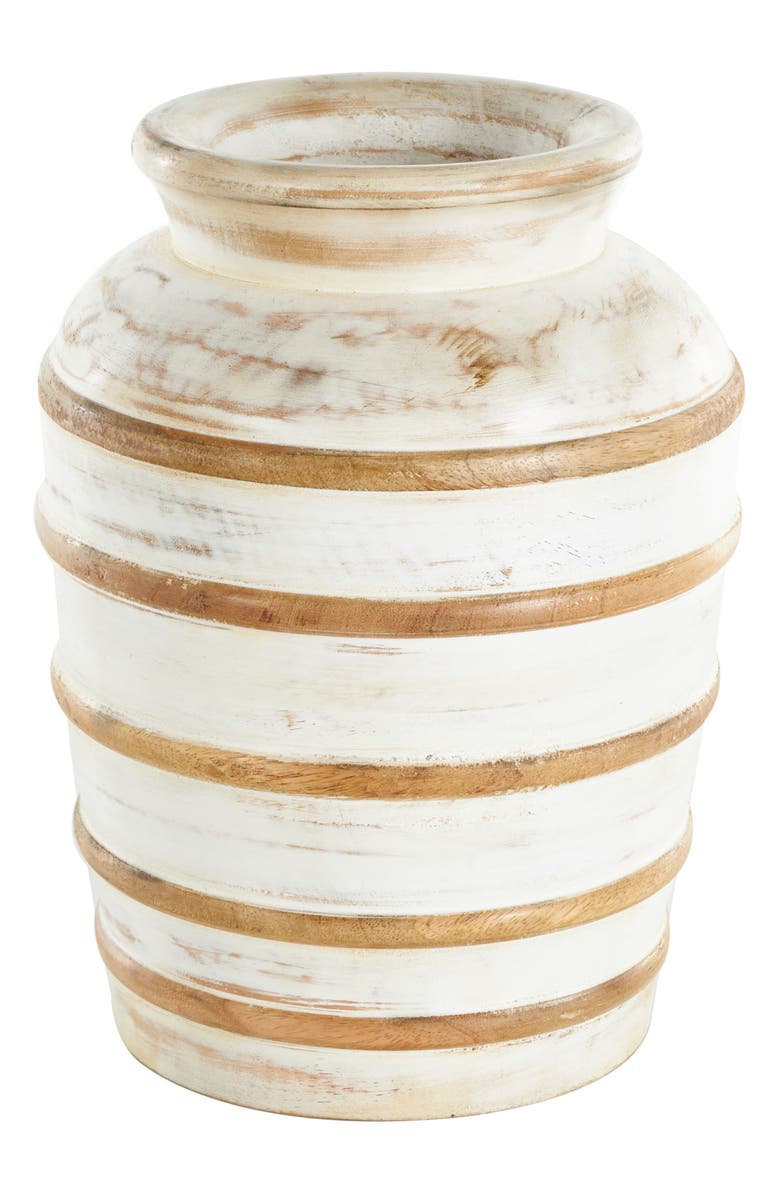 GINGER BIRCH STUDIO Mango Wood Vase | Nordstromrack