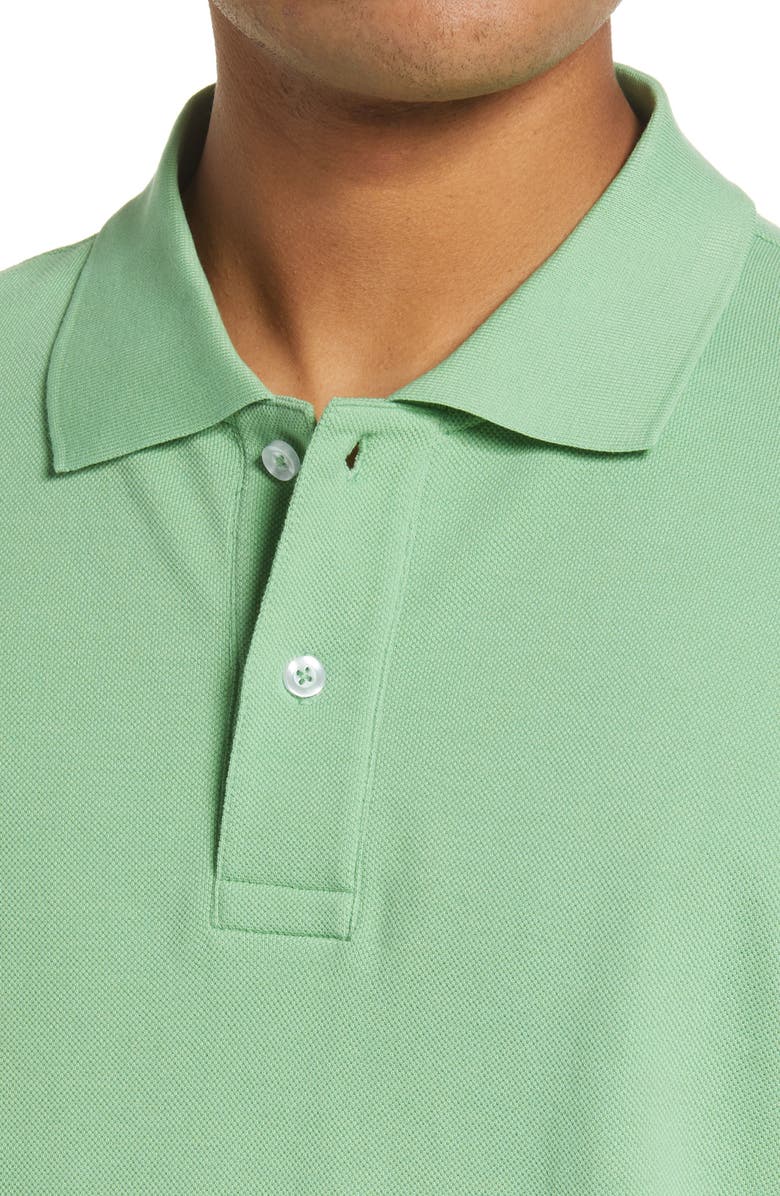 Scott Barber Men's Solid Pima Cotton Polo Shirt | Nordstrom