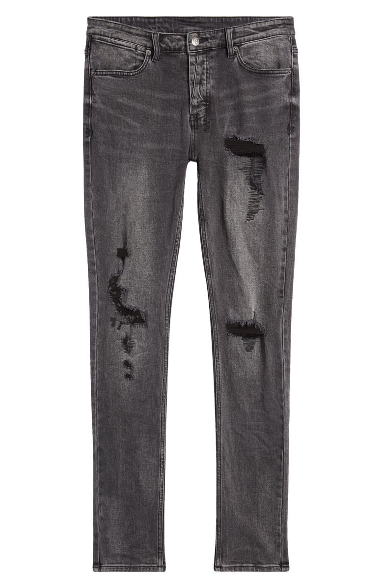 Ksubi Van Winkle Angst Trashed Ripped Stretch Skinny Jeans | Nordstrom