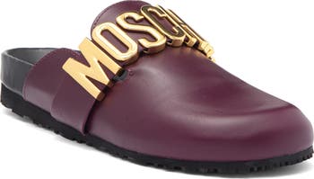 Moschino Metal Logo Clog (Women) | Nordstromrack