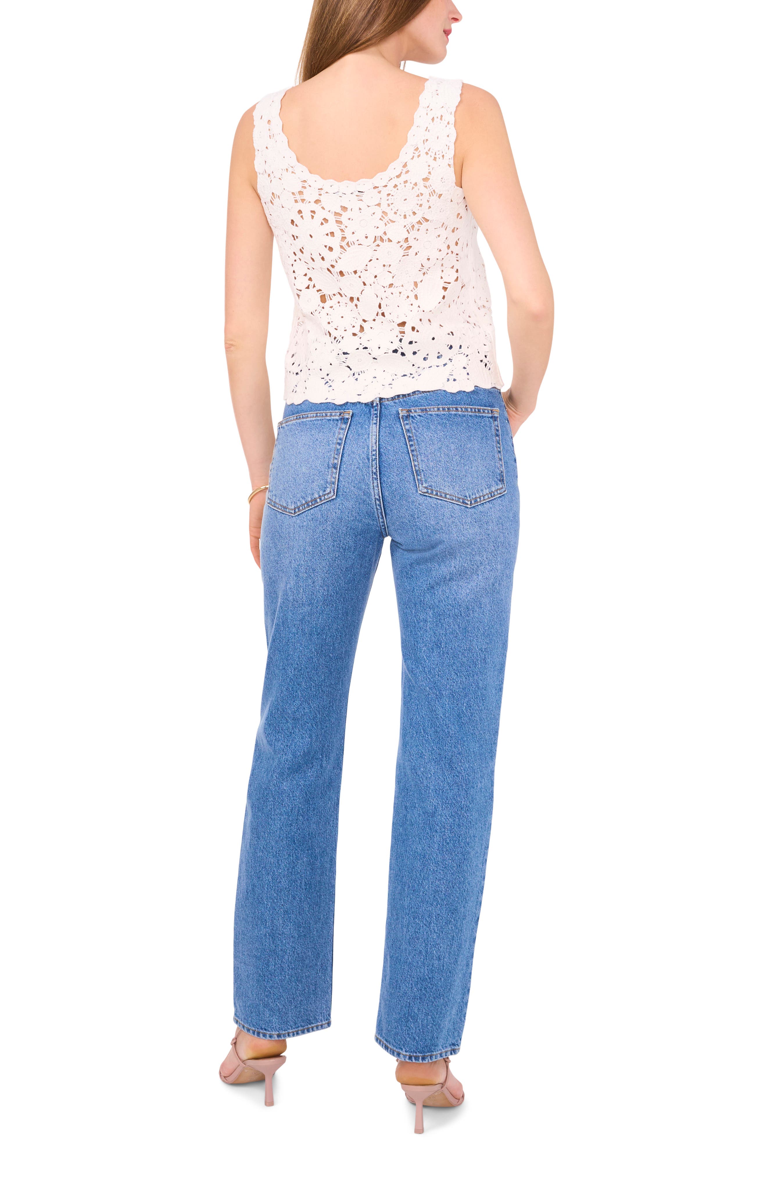 1.STATE Machine Crochet Tank | Nordstromrack