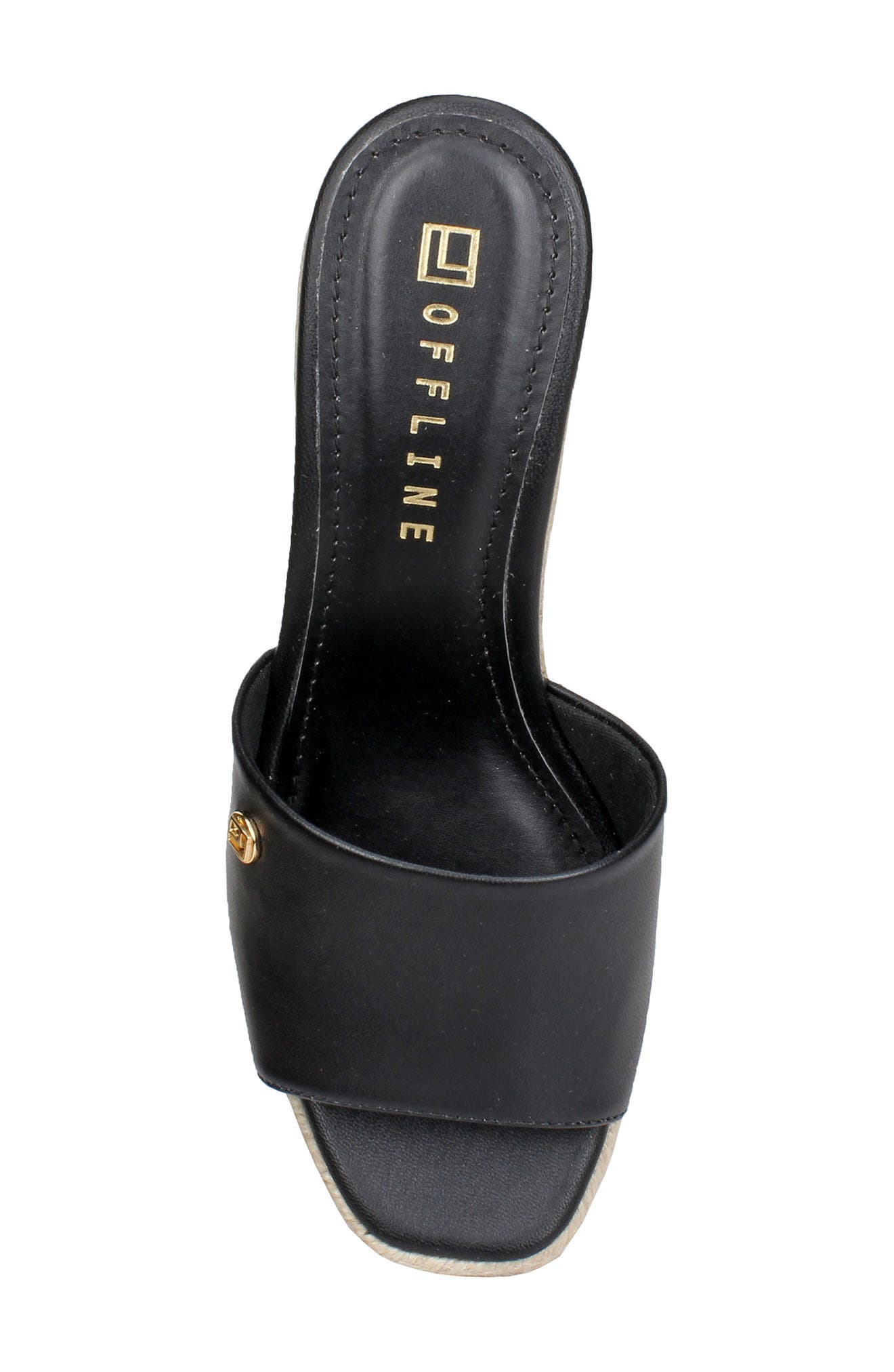 OFFLINE Anisette Esapdrille Platform Wedge Slide Sandal | Nordstromrack