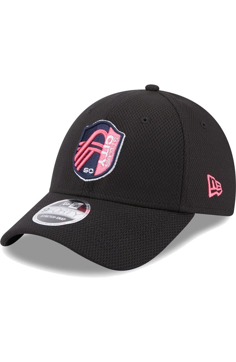 New Era Men's New Era Black St. Louis City SC Basic 9FORTY Mesh ...