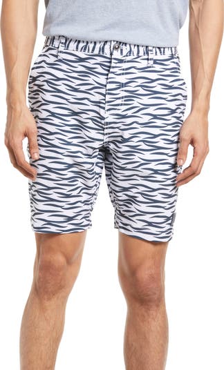 Vintage 1946 Tiger Print Flat Front Hybrid Shorts | Nordstromrack