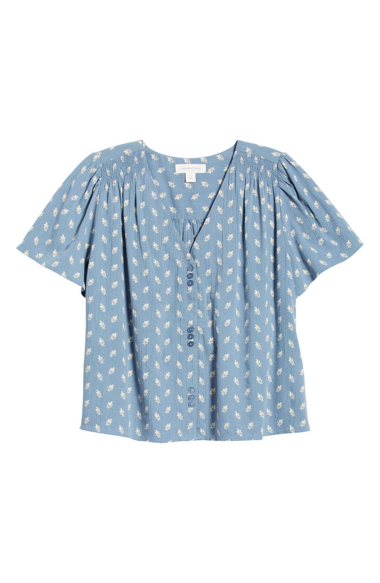 Treasure & Bond Cotton Blend Button-Up Top | Nordstromrack