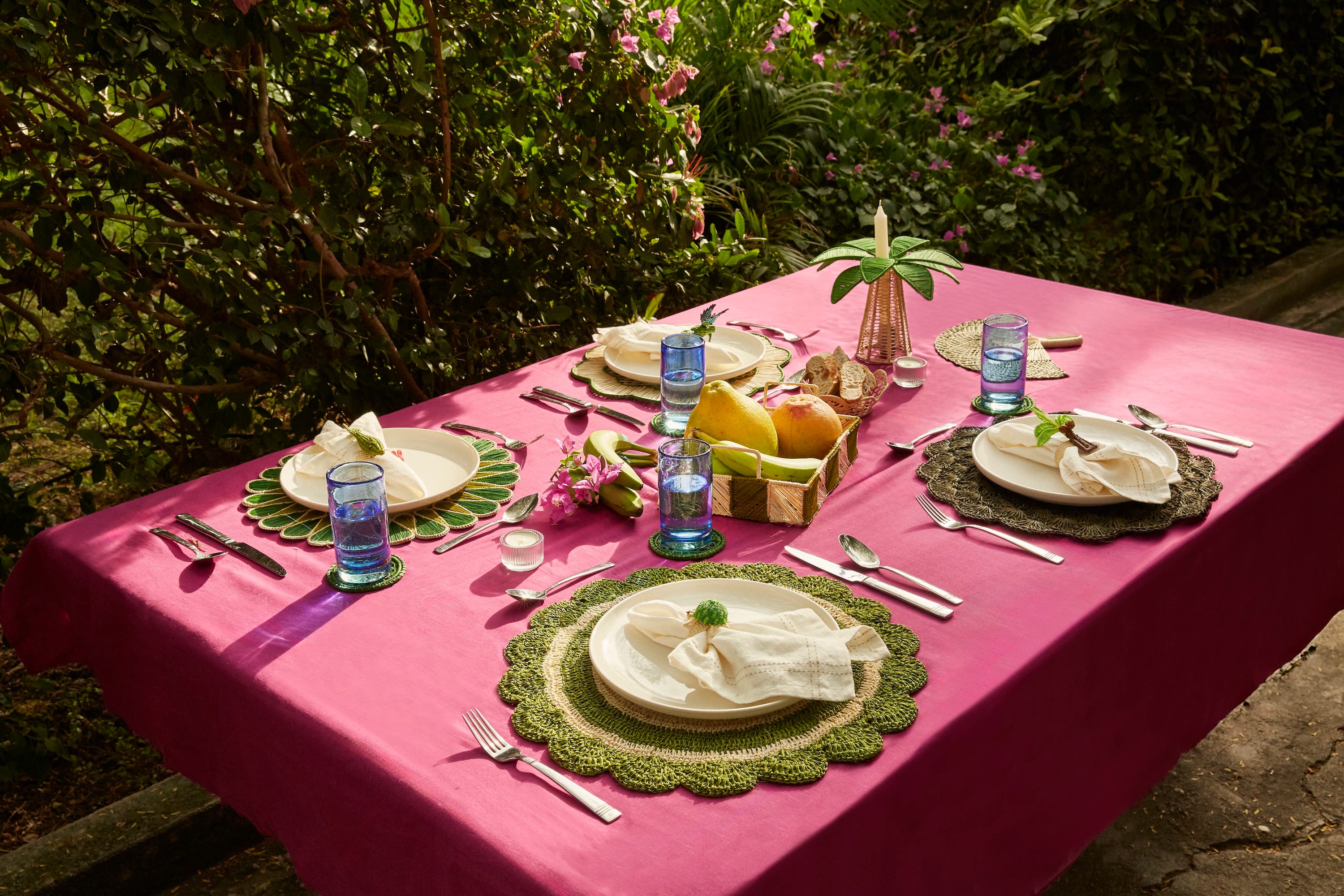 Coro Cora Palm Tree Candle Holder | Nordstrom