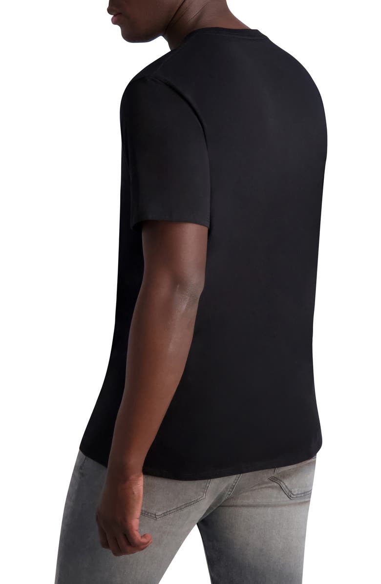 KARL LAGERFELD PARIS Mini Monogram Logo Graphic Tee | Nordstromrack