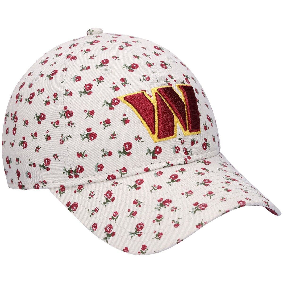 New Era Women's New Era Cream Washington Commanders Floral Ivy 9TWENTY ...