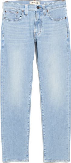 Madewell Men's Athletic Slim Jeans in Hodgson Wash | Nordstrom