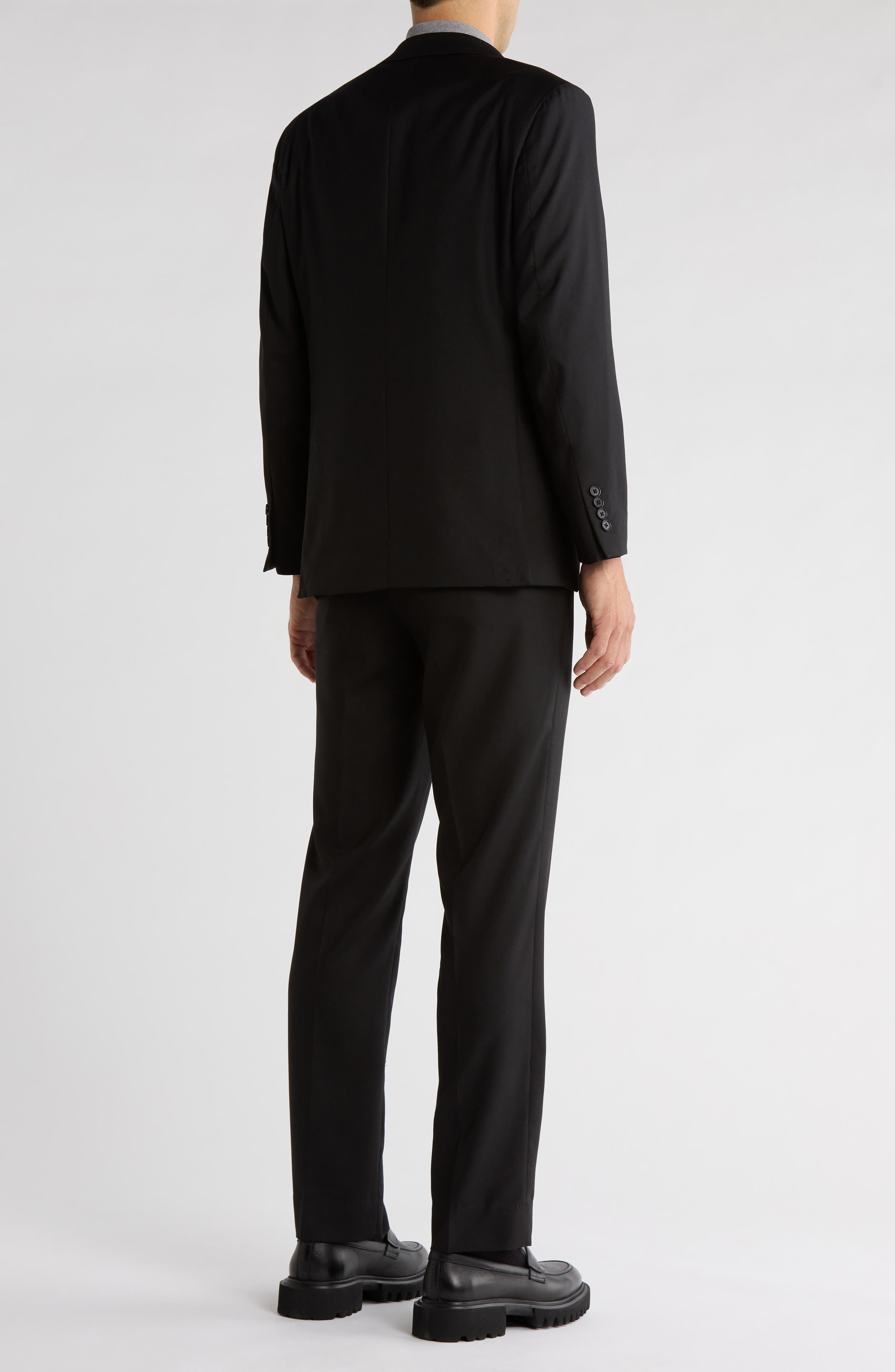 Scotch & Soda Black Classic Fit Suit | Nordstromrack
