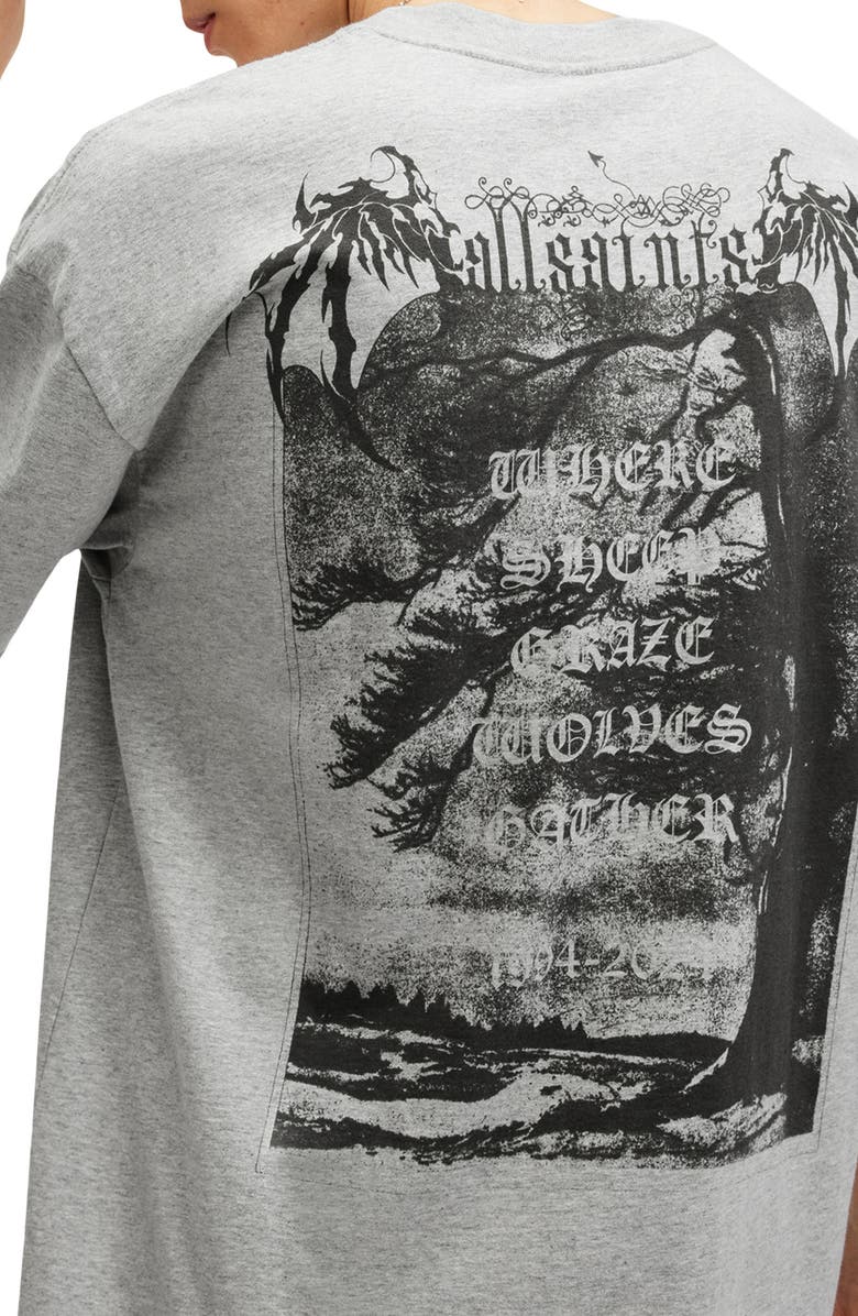 AllSaints Angelic Cotton Graphic T-Shirt | Nordstromrack