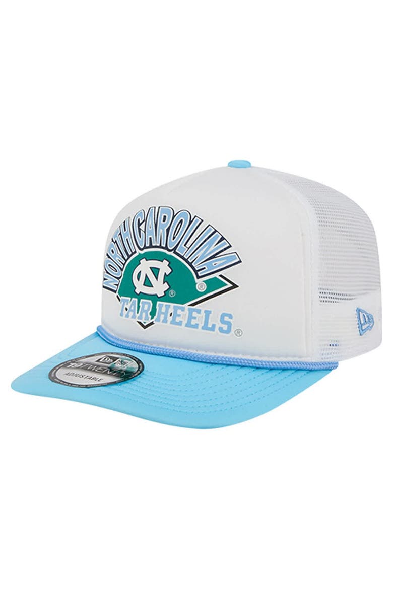 Men's New Era White North Carolina Tar Heels Diamond 19TWENTY Golfer ...