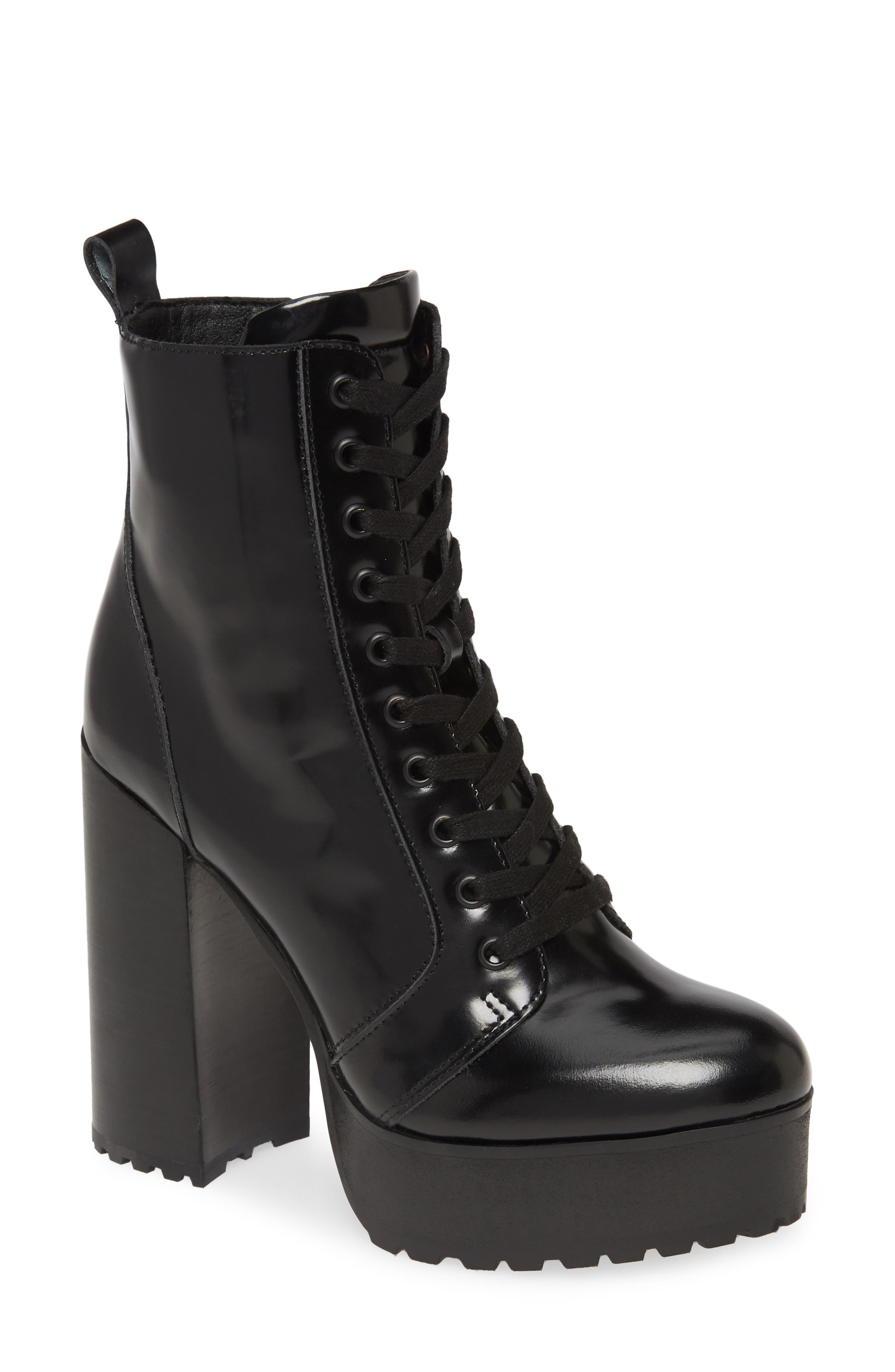 Steve Madden Lear Lace-Up Boot (Women) | Nordstromrack