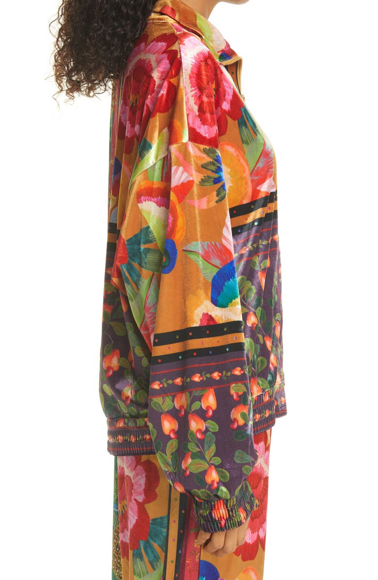 FARM Rio Mix Scarves Jacket | Nordstrom