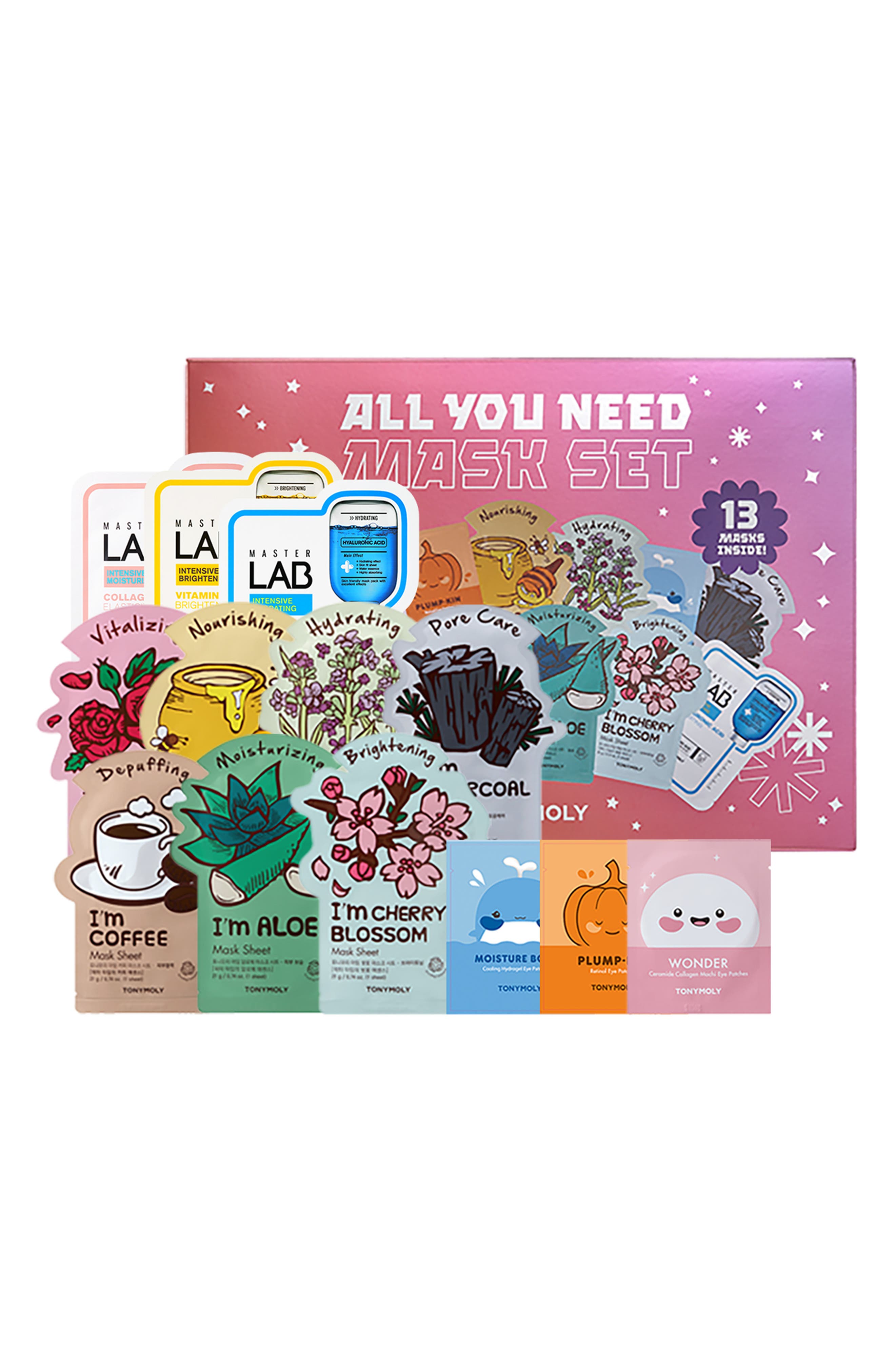 TONYMOLY All You Need Mask Gift Set (Limited Edition) $45 Value ...