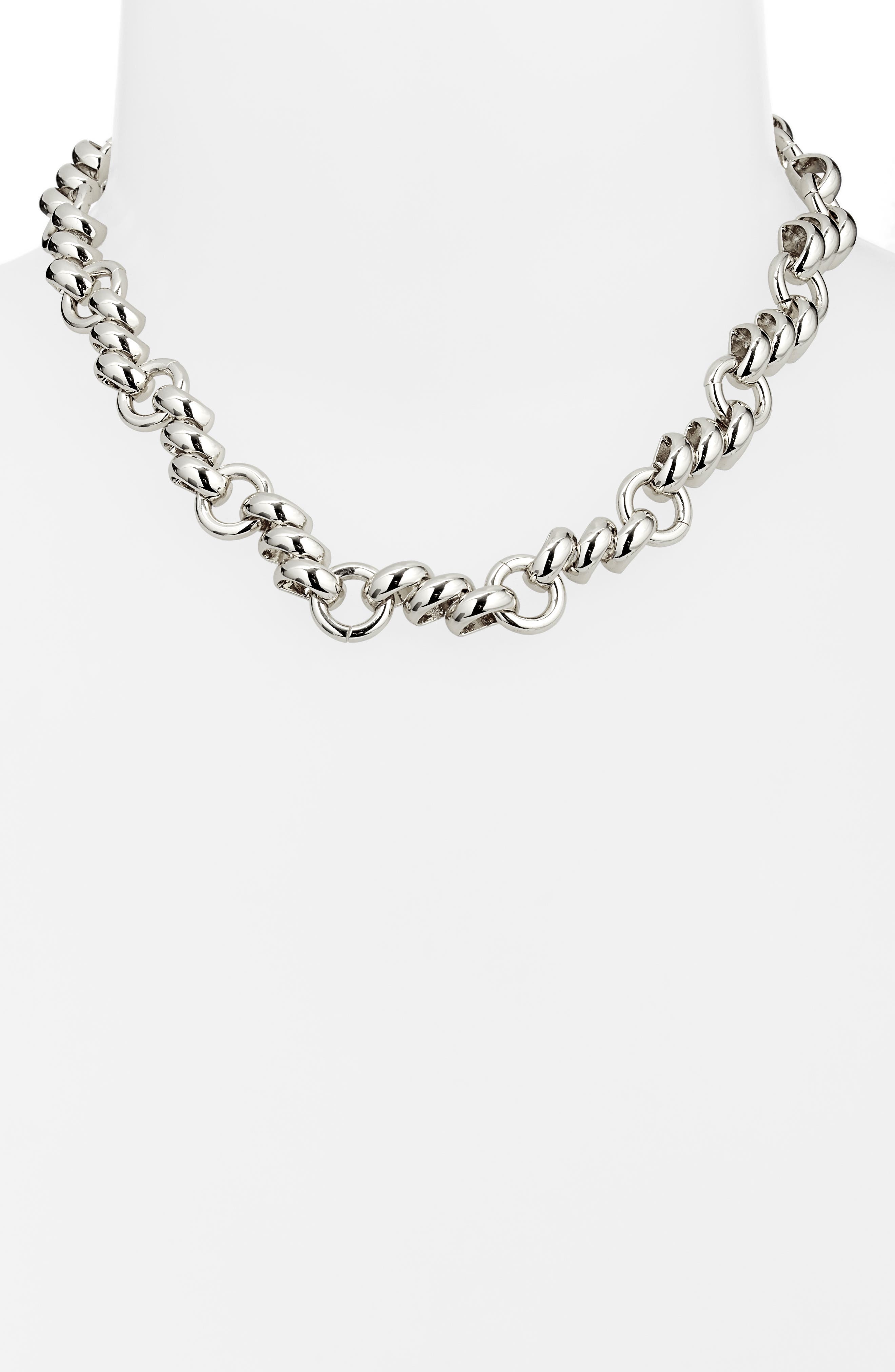 Nordstrom Fancy Staggered Chain Necklace | Nordstromrack