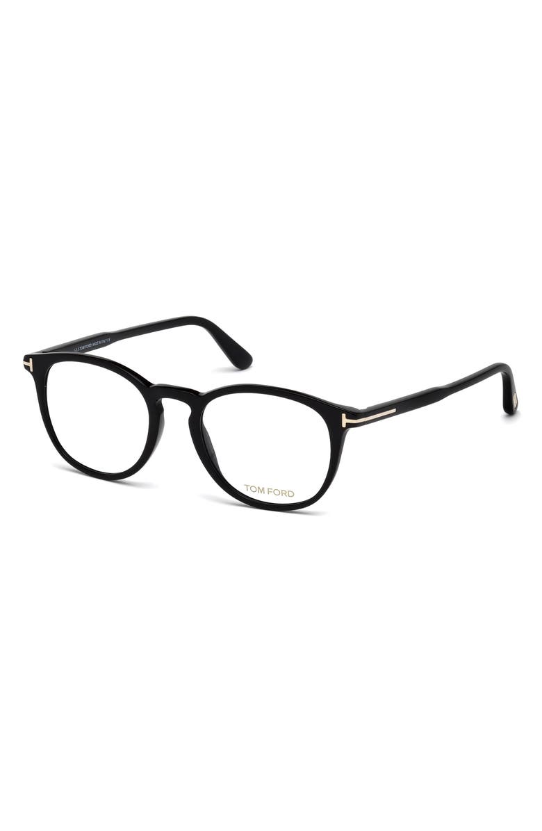 TOM FORD 51mm Round Optical Glasses | Nordstrom