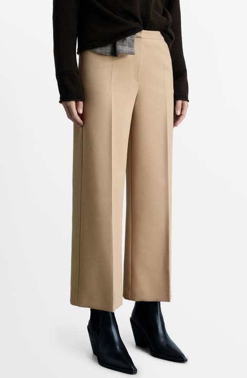 Women's Wide Leg Cropped & Capri Pants | Nordstrom