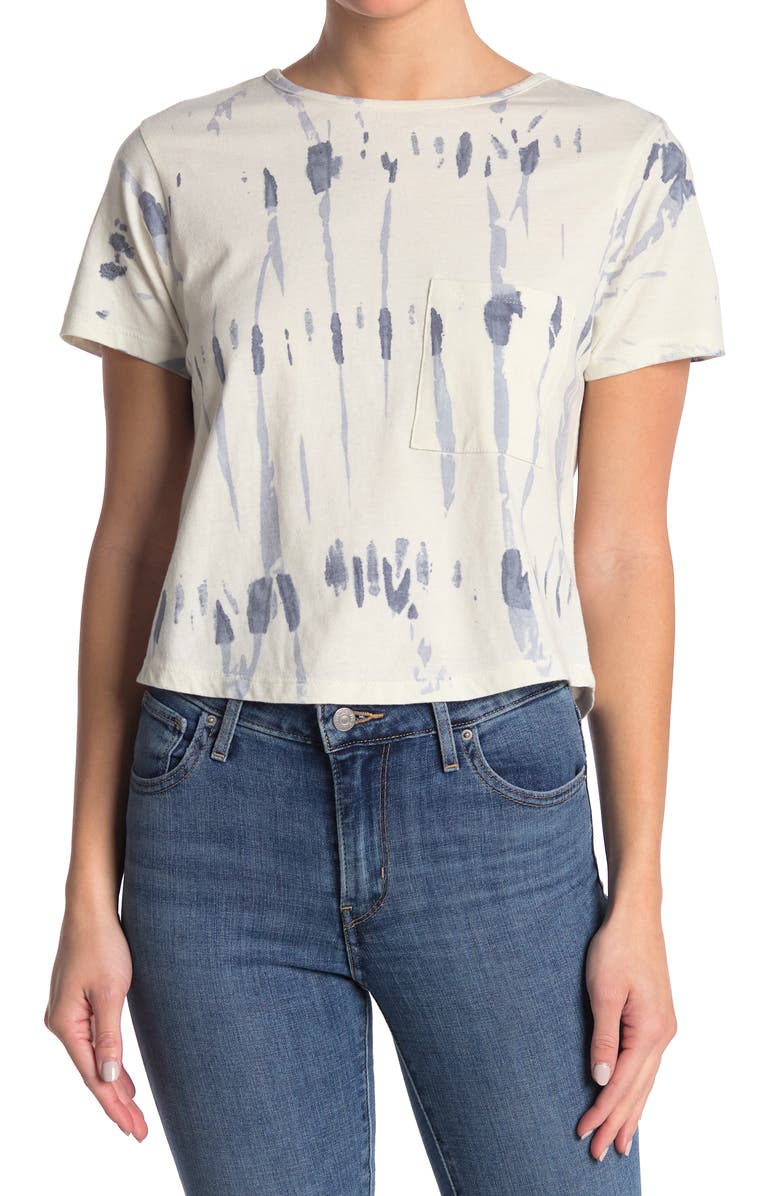 Threads 4 Thought Maggie Tie-Dye Stripe Crop T-Shirt | Nordstromrack