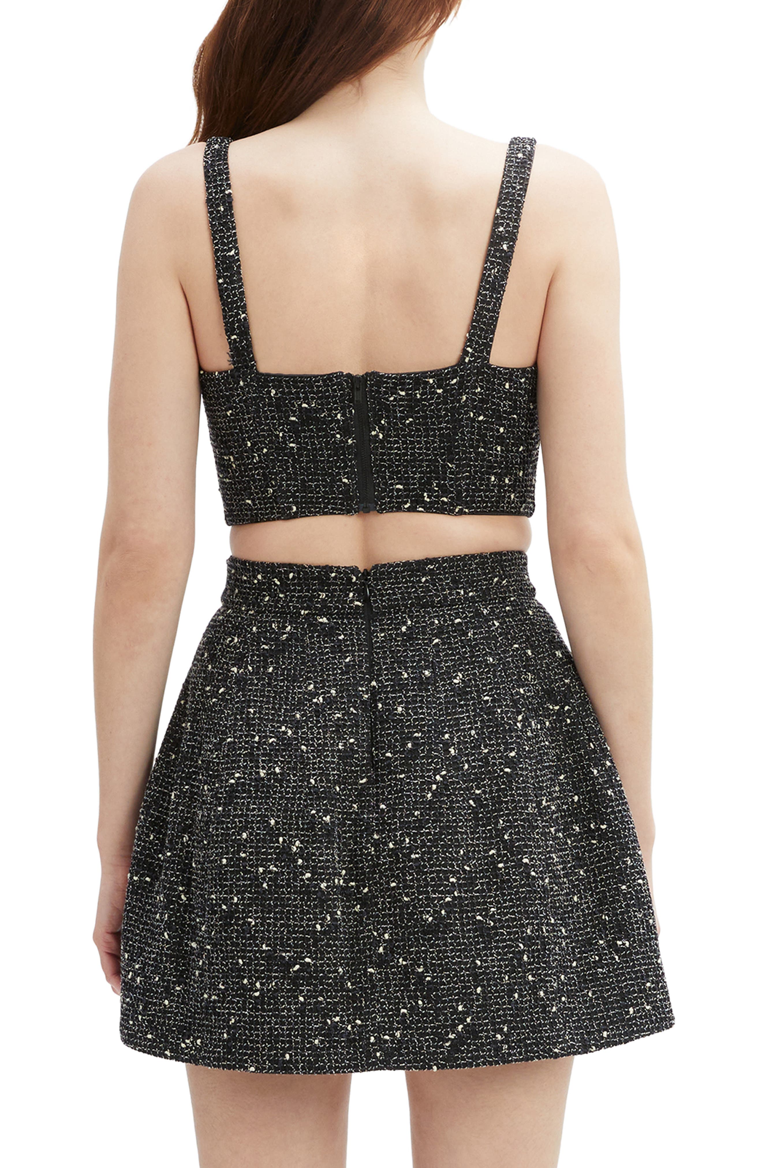 Bardot Lyna Tweed Miniskirt | Nordstrom