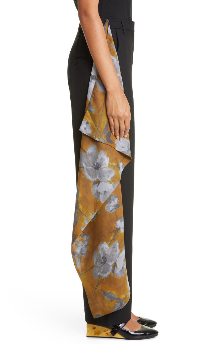 Puppets and Puppets Cascade Ruffle Wide Leg Wool Blend Pants ...